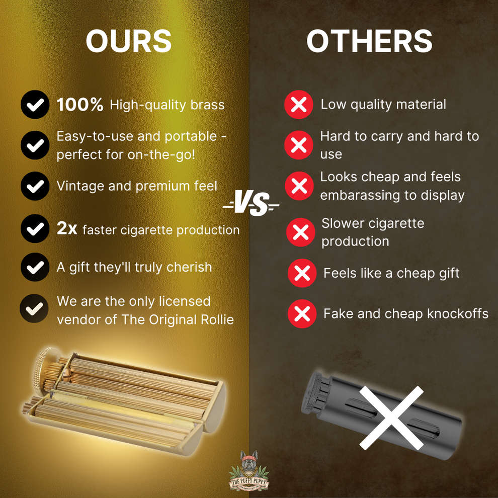 The Original Rollie Solid Brass Cigarette Rolling Machine | Vintage To ...